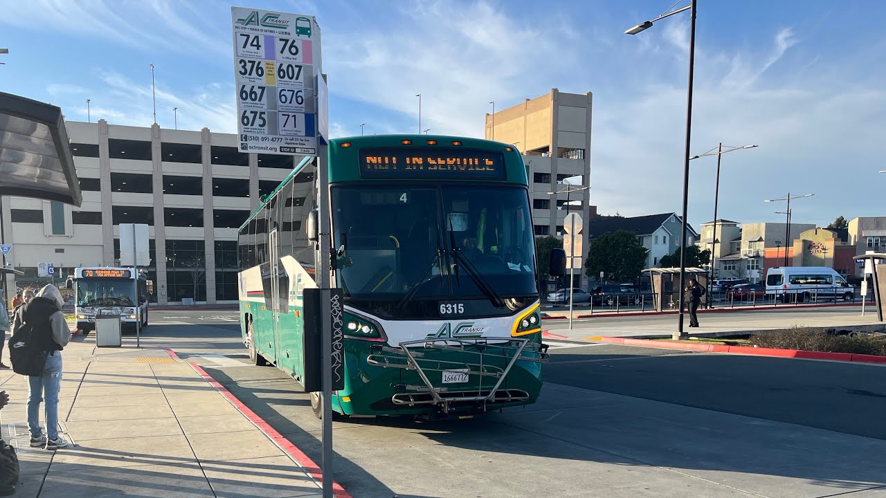 (Hilltop-Richmond School Route) AC Transit #6315 on Route 676 (FULL ...