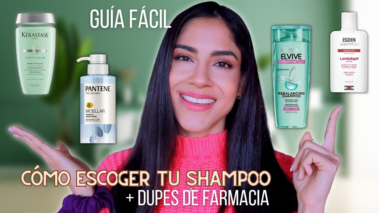 🚀 Mejores SHAMPOOS para CABELLO GRASO y CASPA con PUNTAS SECAS ...