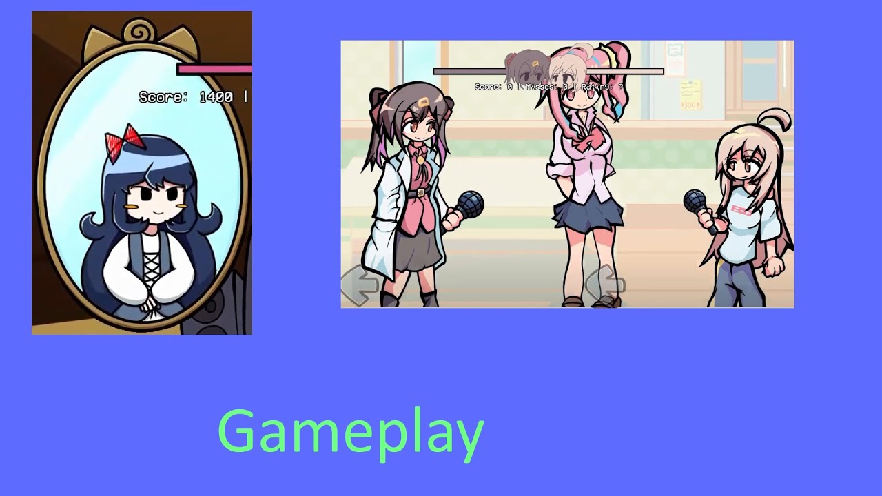 Fnf Vs Schelm & Onimai Oneshot(Hotfix update) Gameplay+Lucky star ...