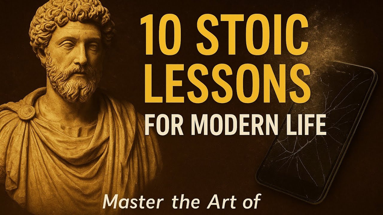 10 Stoic Lessons That Will Change How You See Life Forever - YouTube