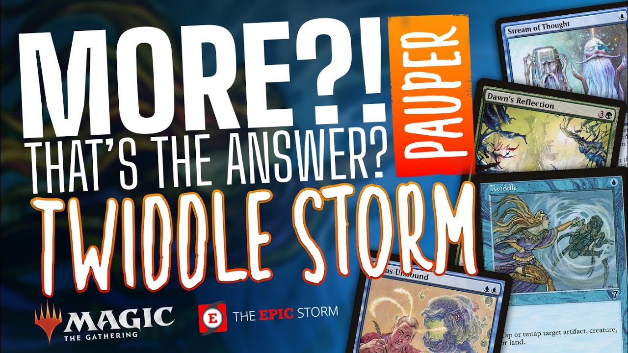 The answer was MORE Twiddles this entire time?! MTG Pauper Twiddle ...