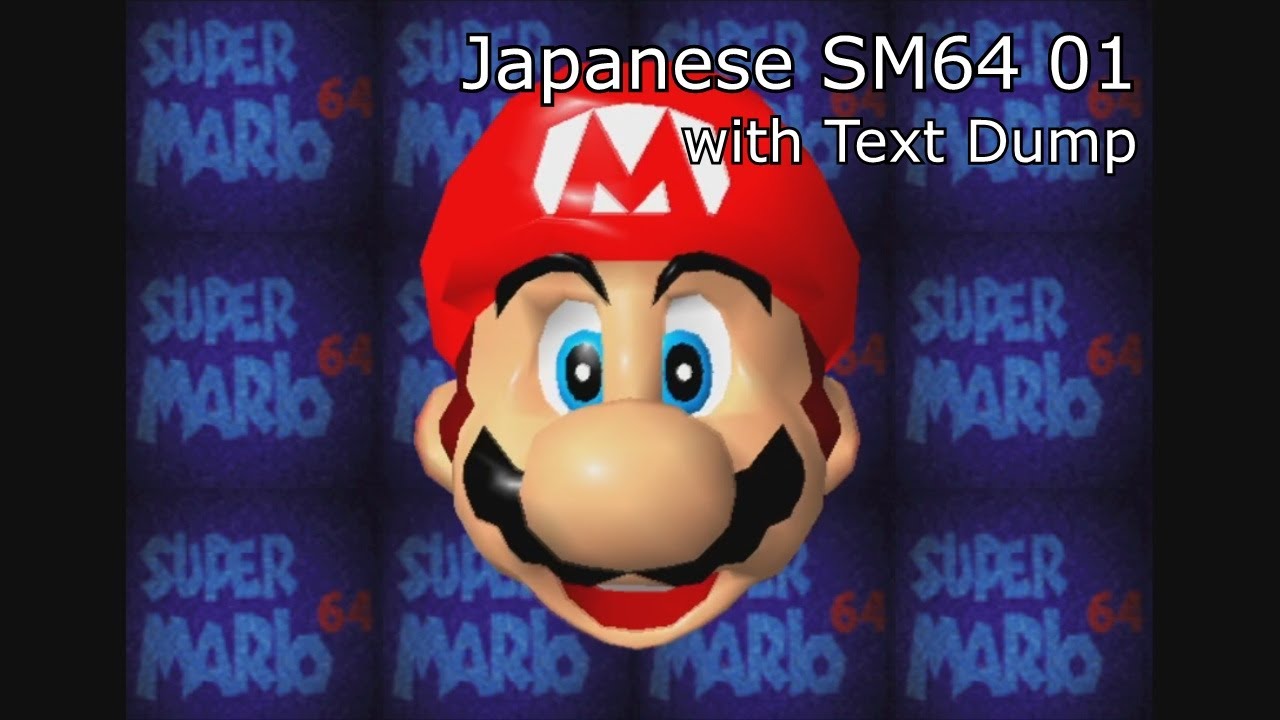 Japanese Mario 64 Part 1 (Vocab and Grammar Analysis) - YouTube