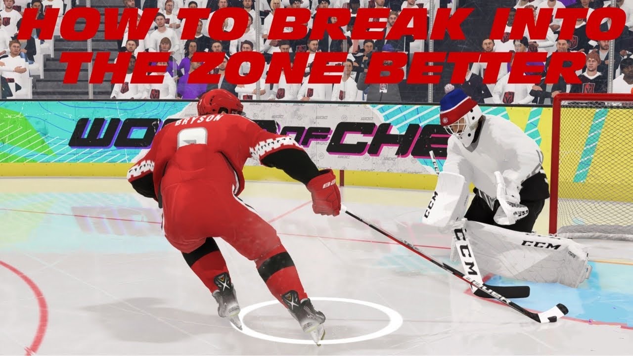 NHL 22 TIPS l HOW TO DOMINATE THE NEUTRAL ZONE l BREAK IN THE ZONE ...