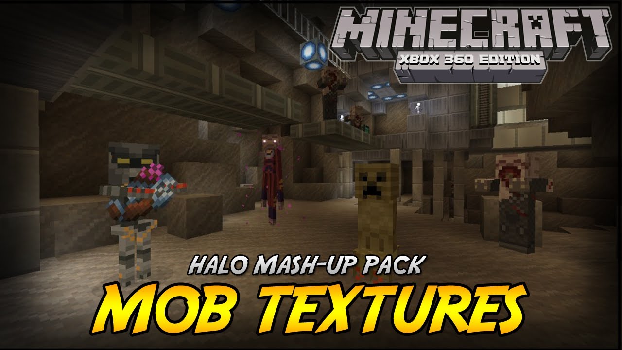 Minecraft Xbox Halo Mash Up Pack - All 5 Screenshots - Mob Textures ...
