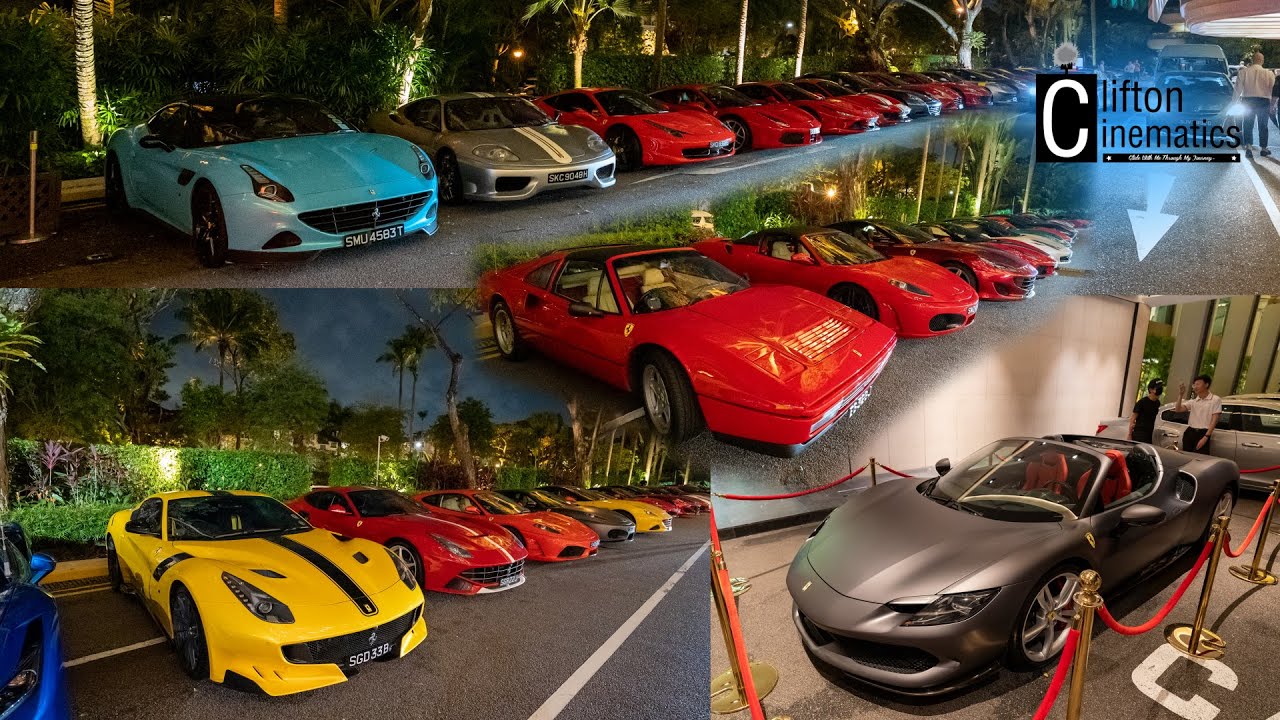 Gala Dinner - Ferrari Owners Club Singapore - Shangri-La 2022 - YouTube
