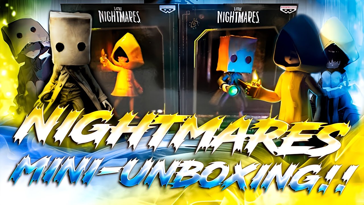 Little Nightmare Bandai Mini Unboxing Figuras Review - YouTube