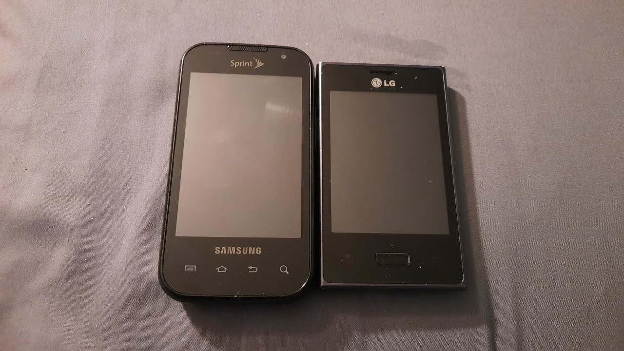 Samsung Transform vs LG Optimus Dynamic boot comparison and shutdown ...