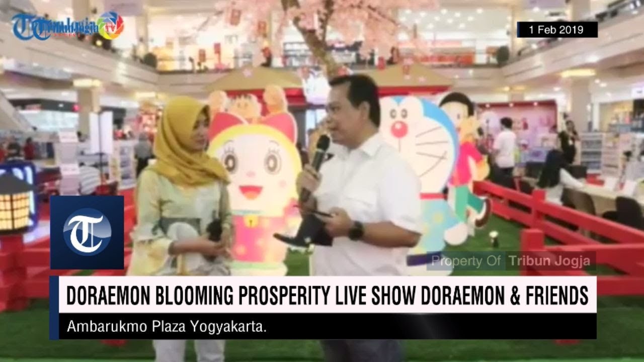 DORAEMON BLOOMING PROSPERITY Live show Doraemon & Friends di Ambarukmo ...