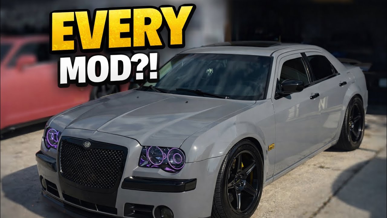 All mods on my Chrysler 300 C - YouTube