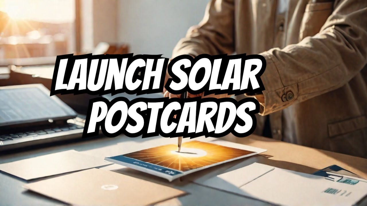 I Started a Solar Energy Business Using Postcards - High Ticket Solar ...