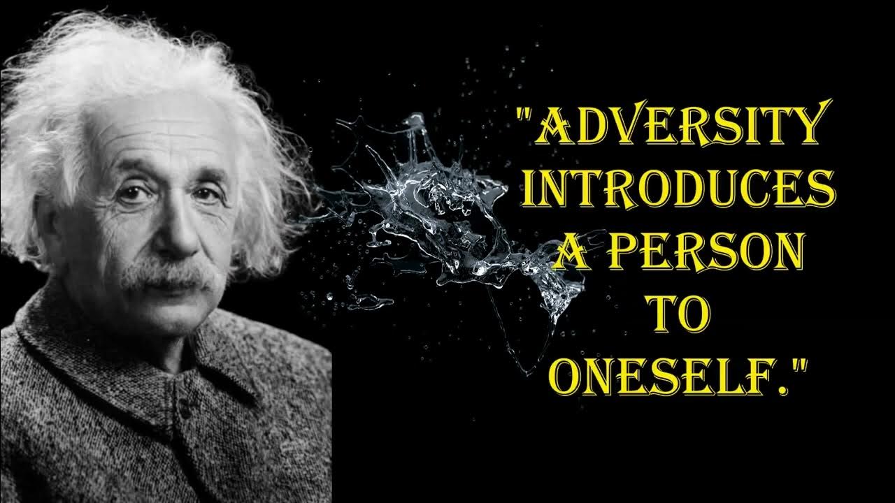 "Einstein's Wisdom: Illuminating Quotes from a Genius" - YouTube