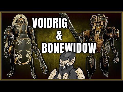 WARFRAME | VOIDRIG & BONEWIDOW NECRONS BUILD GUIDE! 2025 BUILD