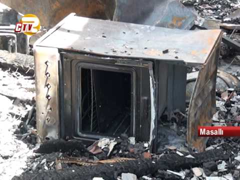 Masallıda ölümlə nəticələnən yanğın hadisəsi baş verib