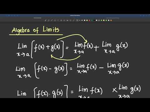 Algebra Of Limits || Theorem 1 & Theorem 2 || Limits of Polynomial and ...