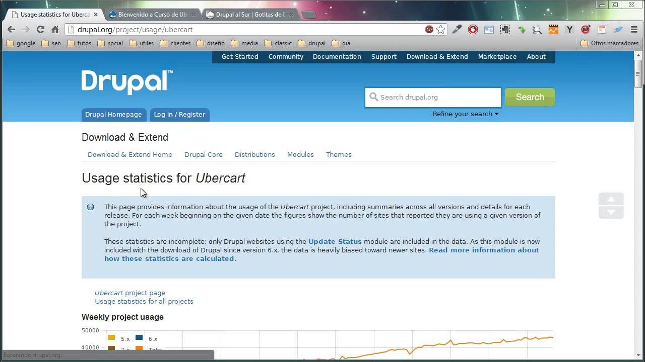 Instalando Ubercart en Drupal 7 - YouTube