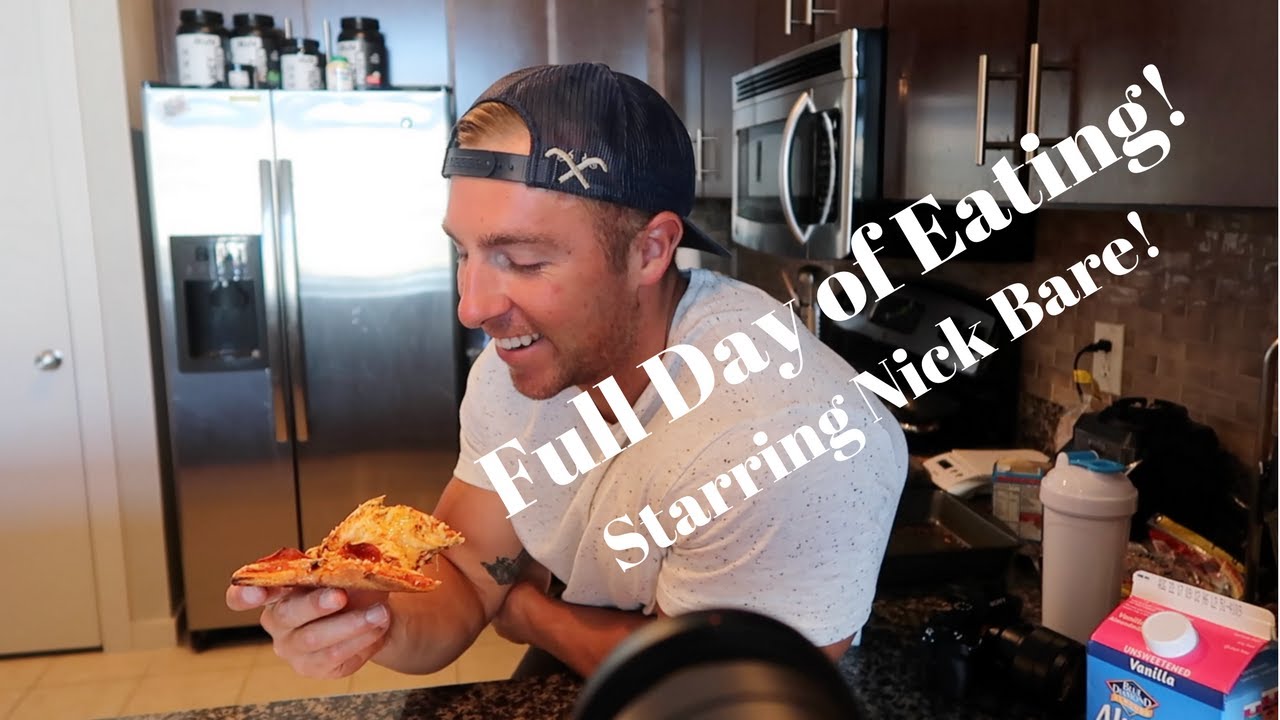 Full Day of Eating with Nick Bare! - YouTube