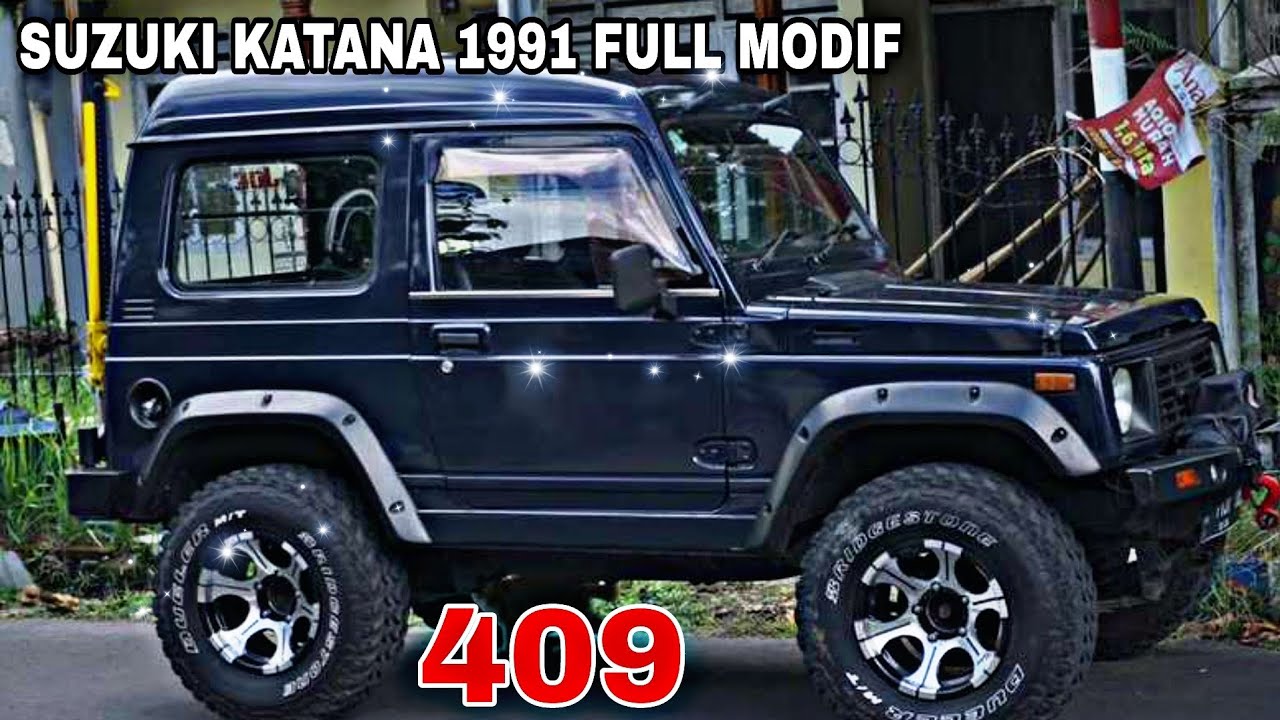 SUZUKI KATANA 1991 FULL MODIF ‼️ MOBIL BEKAS MURAH - YouTube
