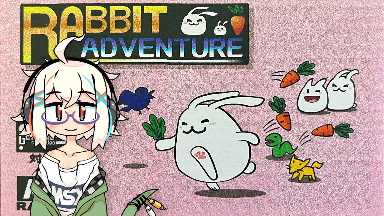240】Rabbit Adventureを遊ぶ - YouTube
