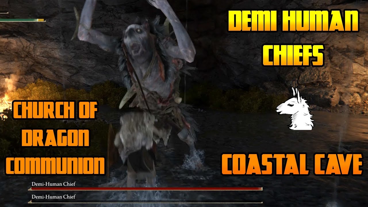 Let's Play Elden Ring (29) Limgrave Coastal Cave - Demi Human Chiefs - Church of Dragon ...