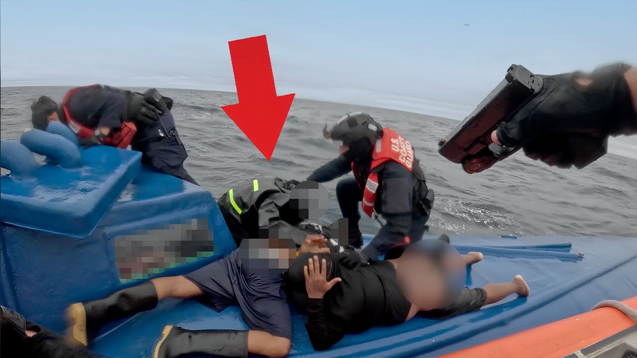 Dramatic Moment! U.S. Coast Guard Intercepts Major Smuggling Operation ...