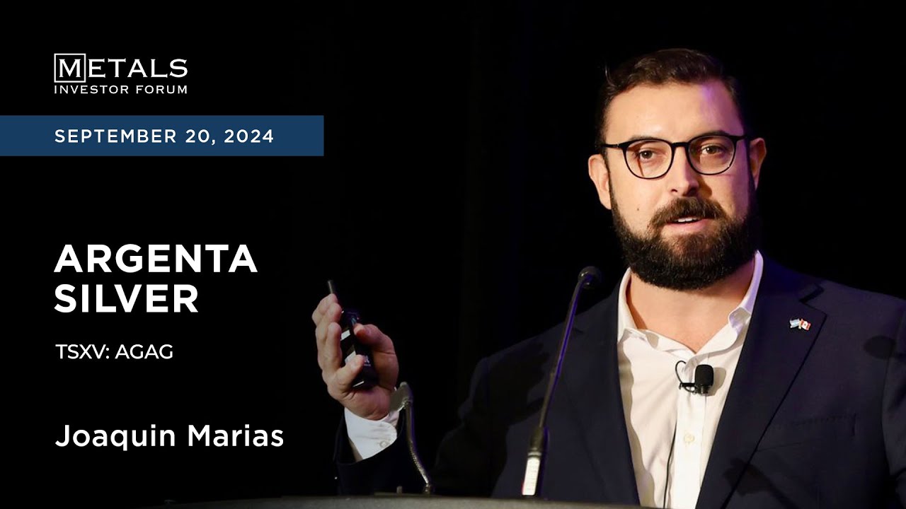 Joaquin Marias of Argenta Silver presents at Metals Investor Forum ...
