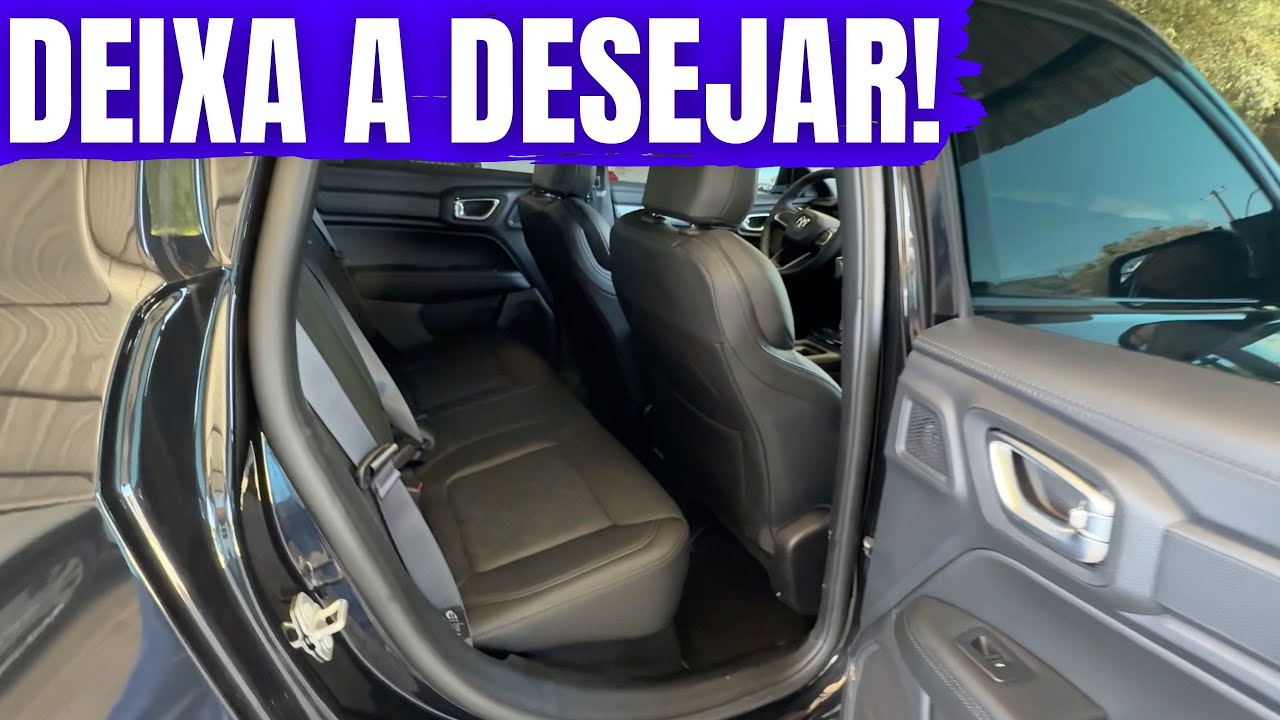 COMO É O ESPAÇO INTERNO DA RAMPAGE 2026! DEIXA A DESEJAR EM ALGUNS ...
