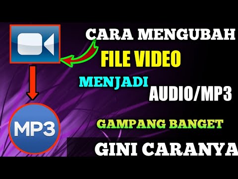 Cara Mengubah Video Menjadi Audio MP3||Tanpa Aplikasi Tambahan - YouTube
