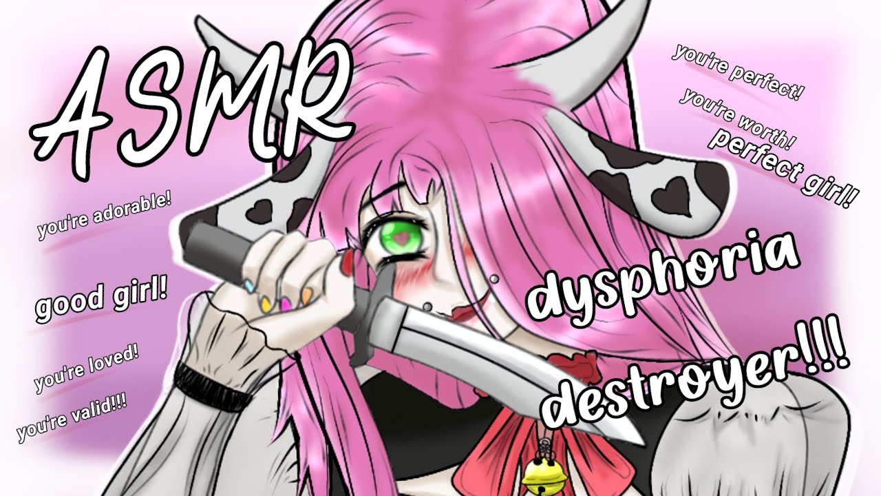 [ASMR] - DESTR0YING Your Dysphoria 💗🏳️‍⚧️ (TF4TF/F4F) (Girly Girl ...