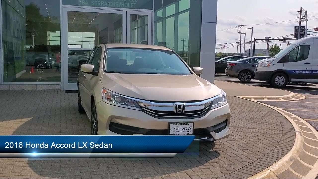 2016 Honda Accord LX Sedan Akron Canton Wadsworth Cuyahoga Falls Green ...