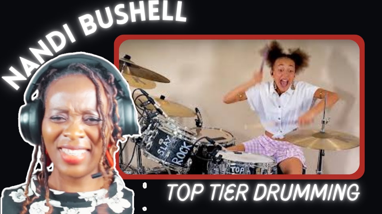My Reaction To Toxicity by System of a Down Drum Cover By Nandi Bushell ...
