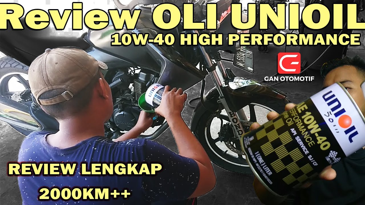 Review Lengkap Oli UNIOIL 10W-40 Gold, Oli Legendaris Indonesia - YouTube