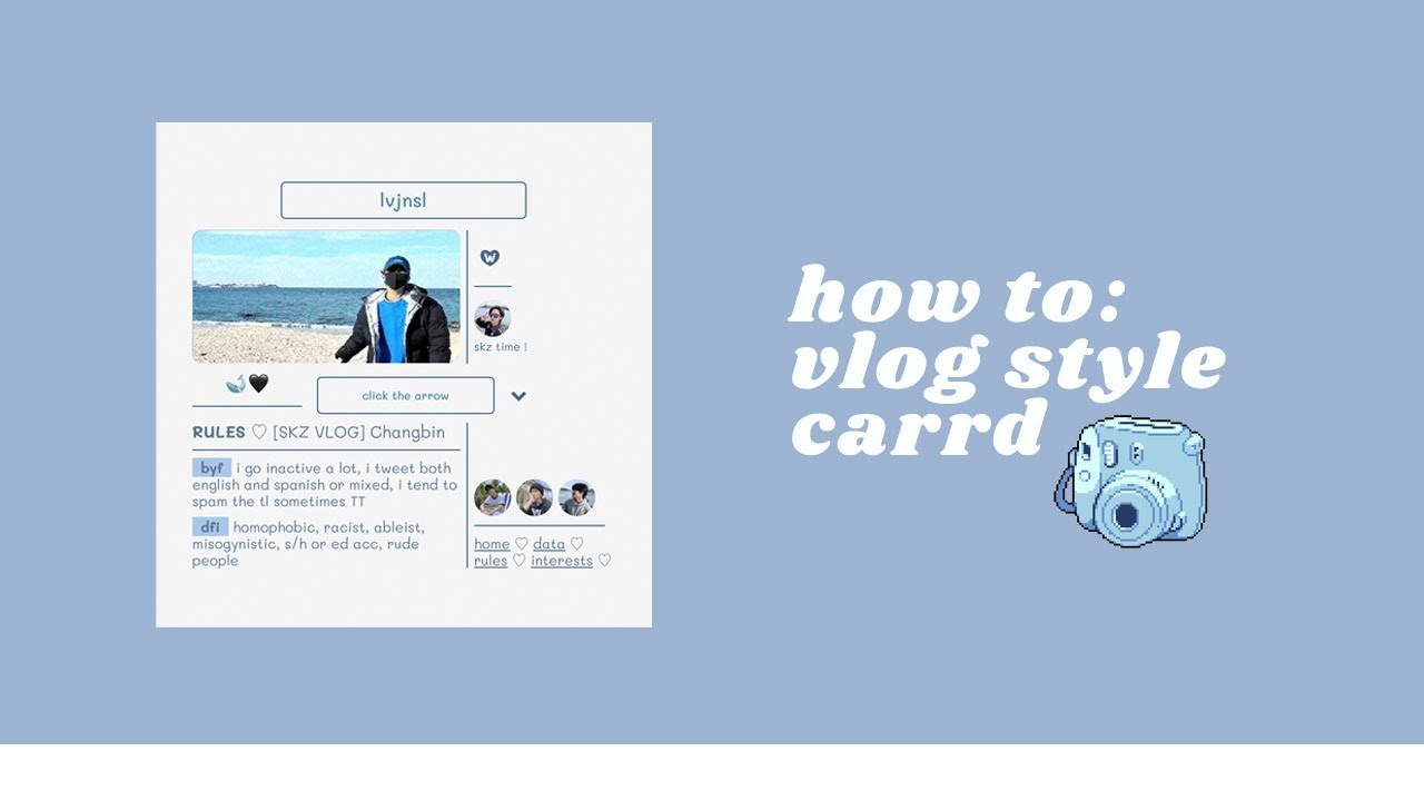 minimalist aesthetic; interactive carrd tutorial - YouTube