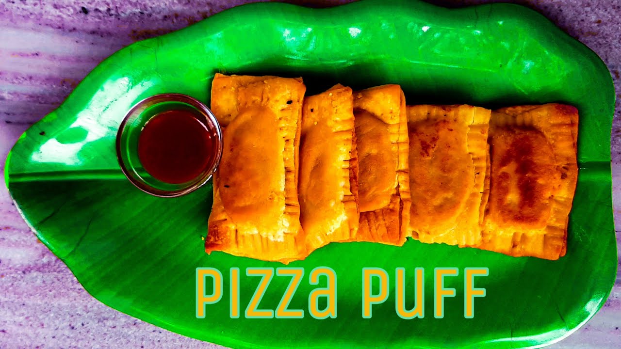 How to make Pizza Puff at home? | McDonald's Pizza Puff at home - YouTube