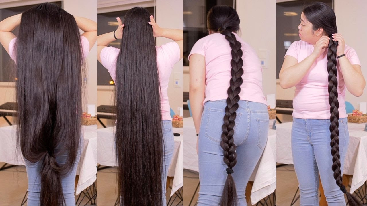 RealRapunzels | Isabell's Mega Braid (preview) - YouTube