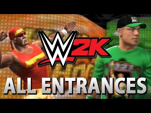 WWE 2K: All Entrances! (New WWE Mobile Game) - YouTube