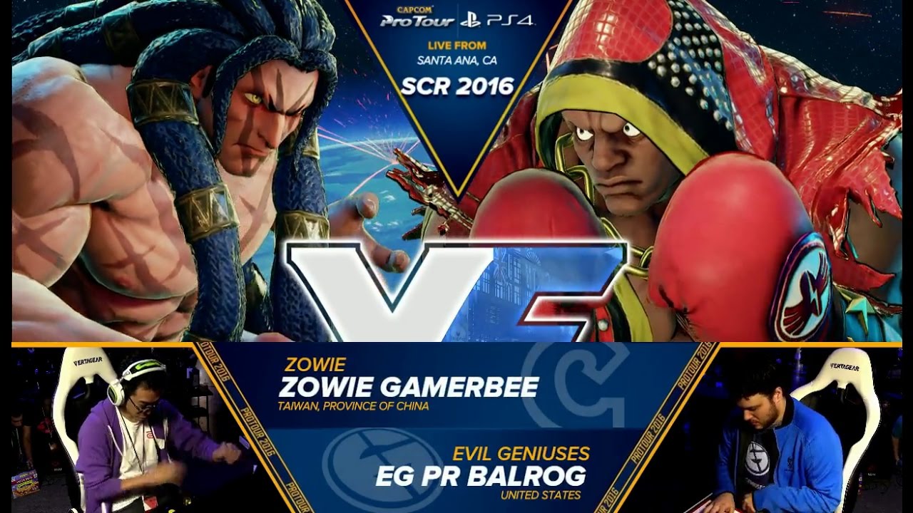 GamerBee (Necalli) vs PR Balrog (Boxer) - SoCal Regionals 2016 - Top 16 ...