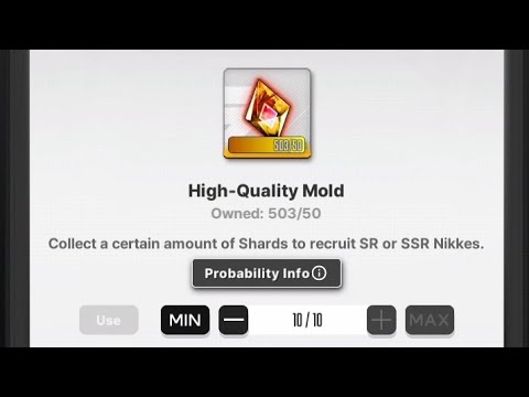 NIKKE / Mid-Quality & High-Quality Mold - YouTube