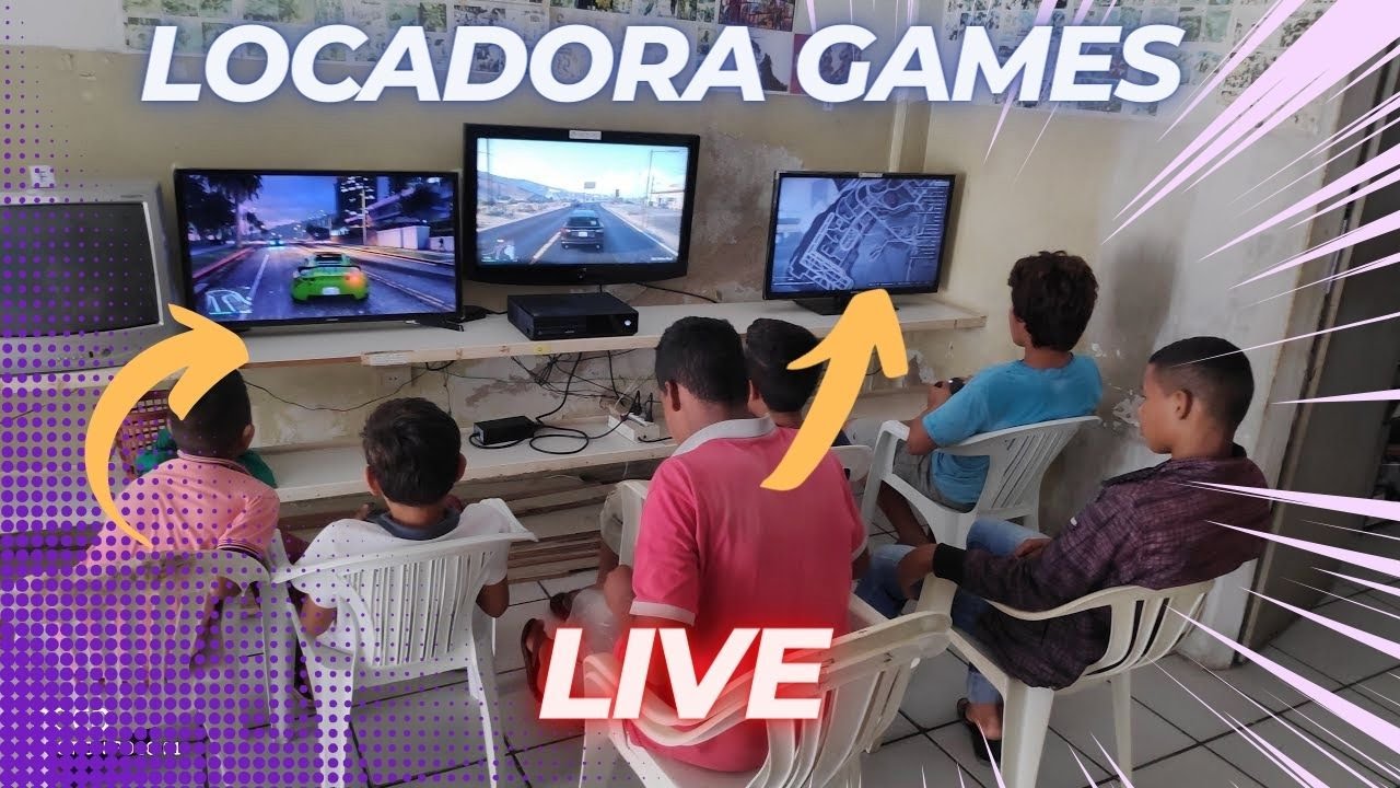 live locadora de games gamehouse nostalgia ps2 xbox snes megadrive ...
