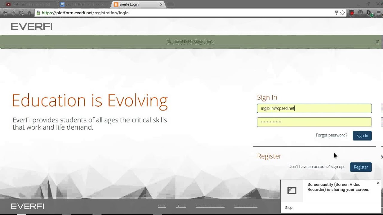 Everfi Tutorial - YouTube