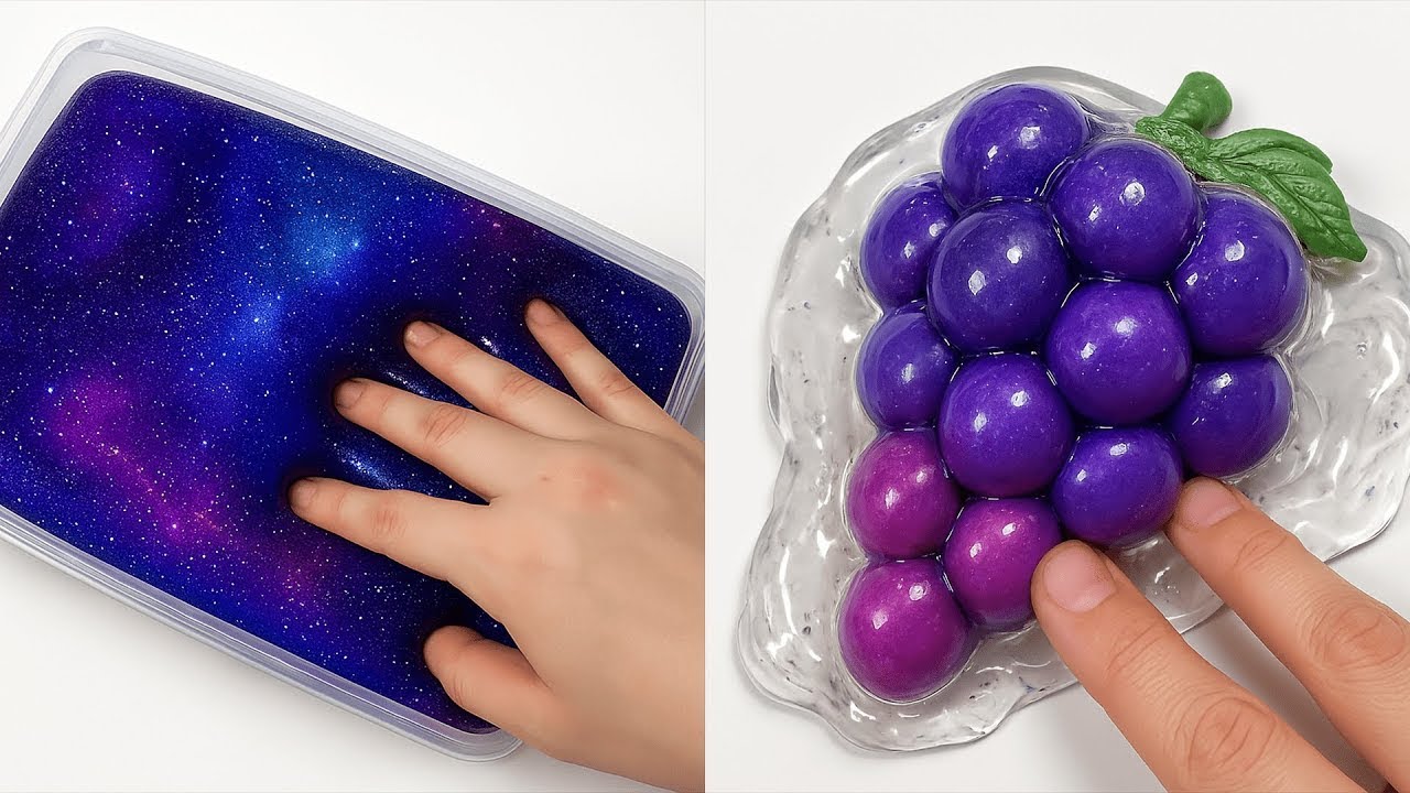 12 Hours of Relaxing Slime ASMR – Deep Relaxation Through Touch - YouTube