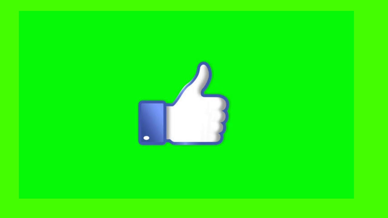 LIKE Button Green Screen || free download - YouTube