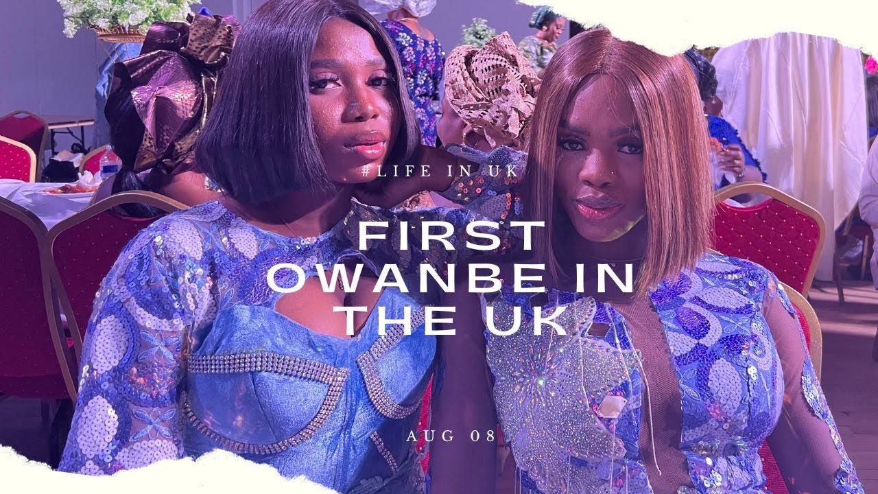 UK Vlog | First Owanbe party in the UK🇬🇧 | and I enjoyed myself!! - YouTube