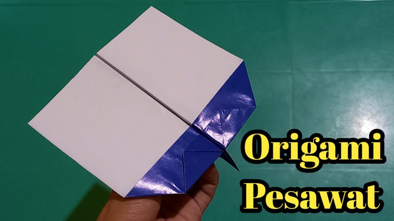 Cara membuat origami pesawat /origami pesawat / pesawat origami ...