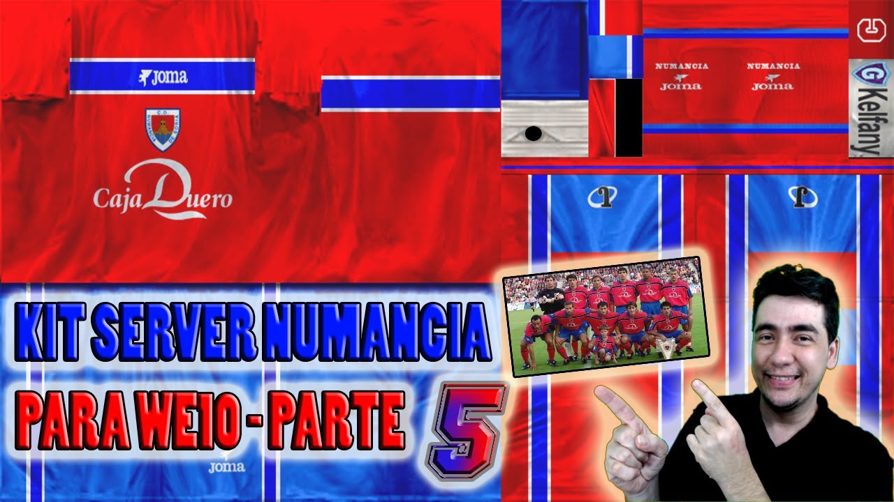 Como Criar kits de WE10 do Zero - Model Style 37 - Numancia - Parte 5 ...