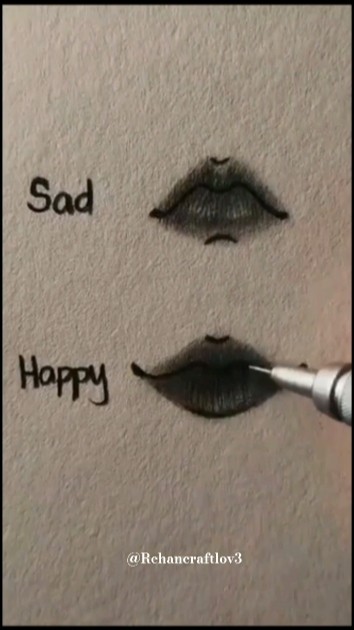 How to draw lips ️ #drawing #lips #tutorial #art #shorts - YouTube