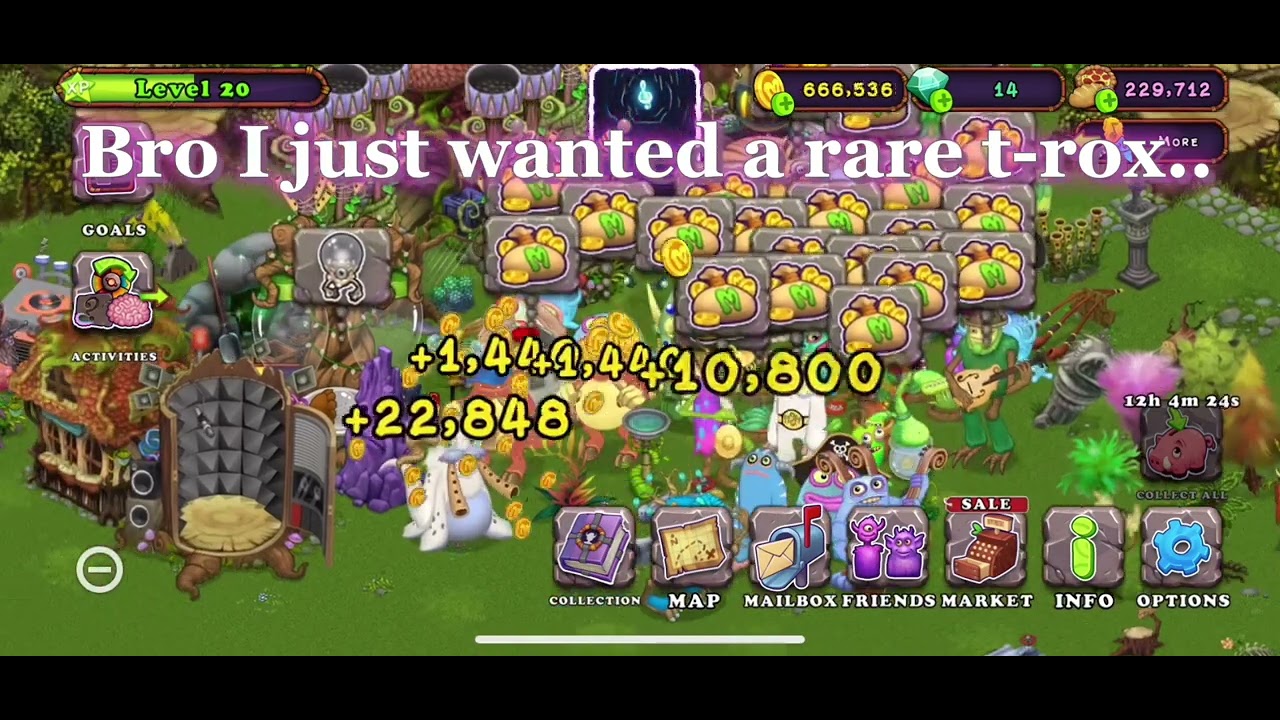 I just wanted a rare t-rox.. - YouTube