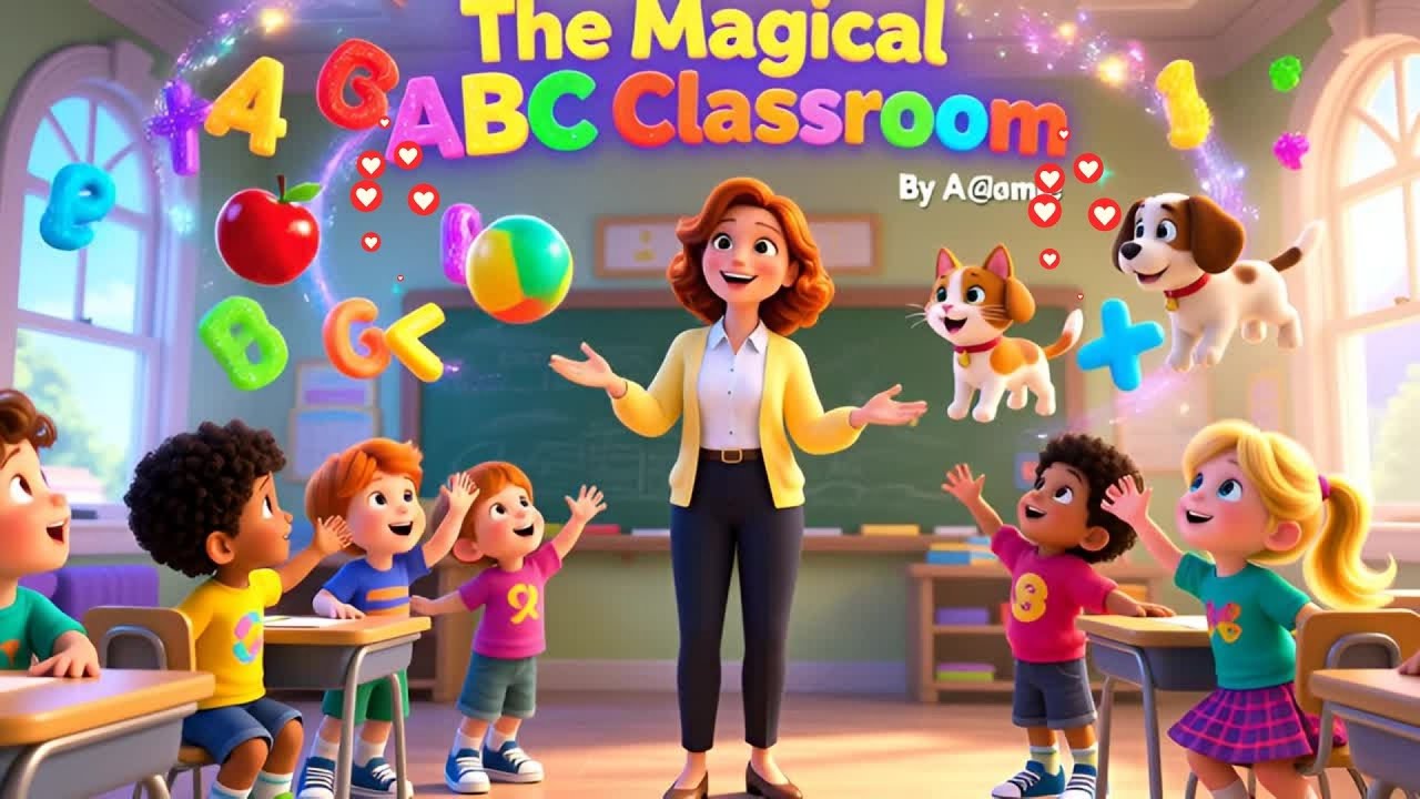 ABC Song for Kids | Fun Alphabet Learning With Colorful Animation ...