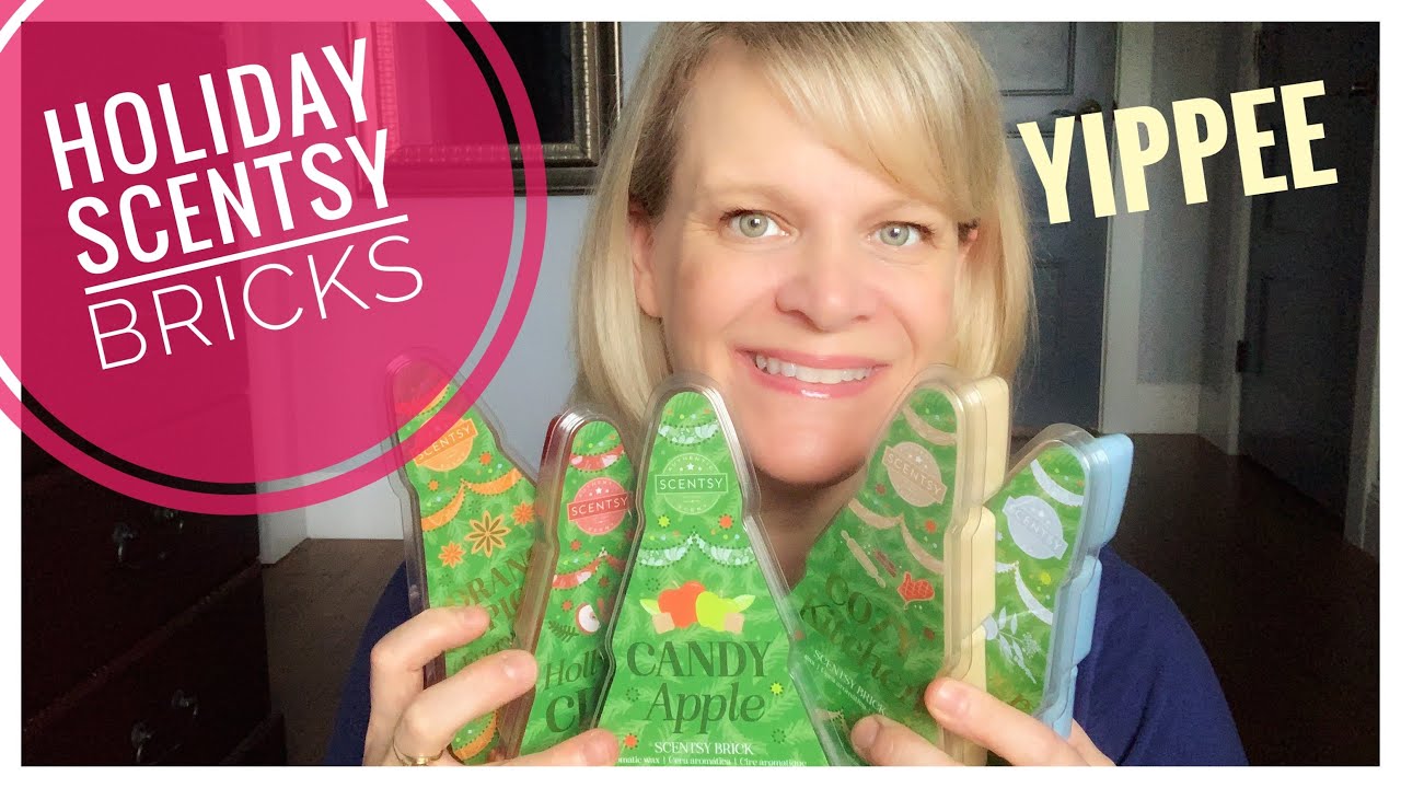 Scentsy Holiday Bricks - First Sniffs! - YouTube