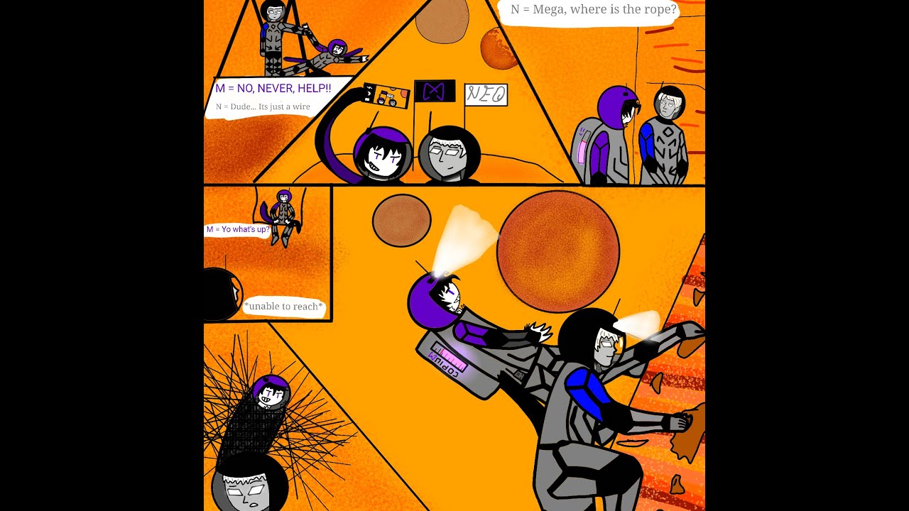 Mega and I climb Olympus Mons in Roblox because it was late and we ...