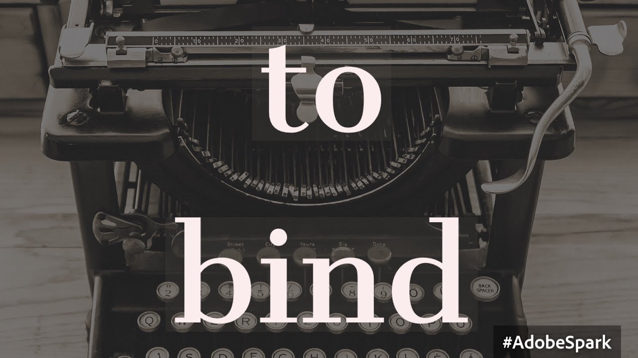 How to conjugate "to bind" in the present simple, the past simple and ...